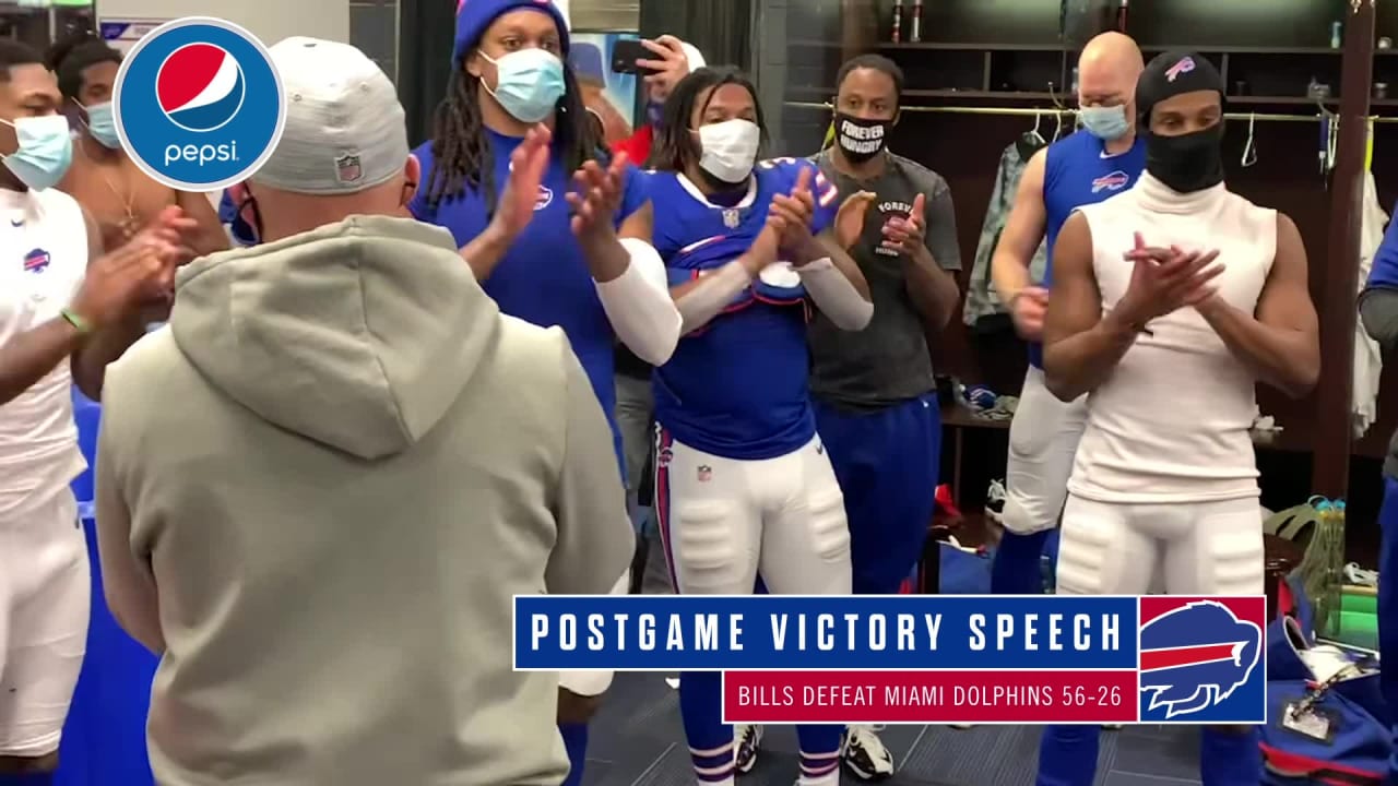 Postgame Victory Speech: Bills Defeat Dolphins