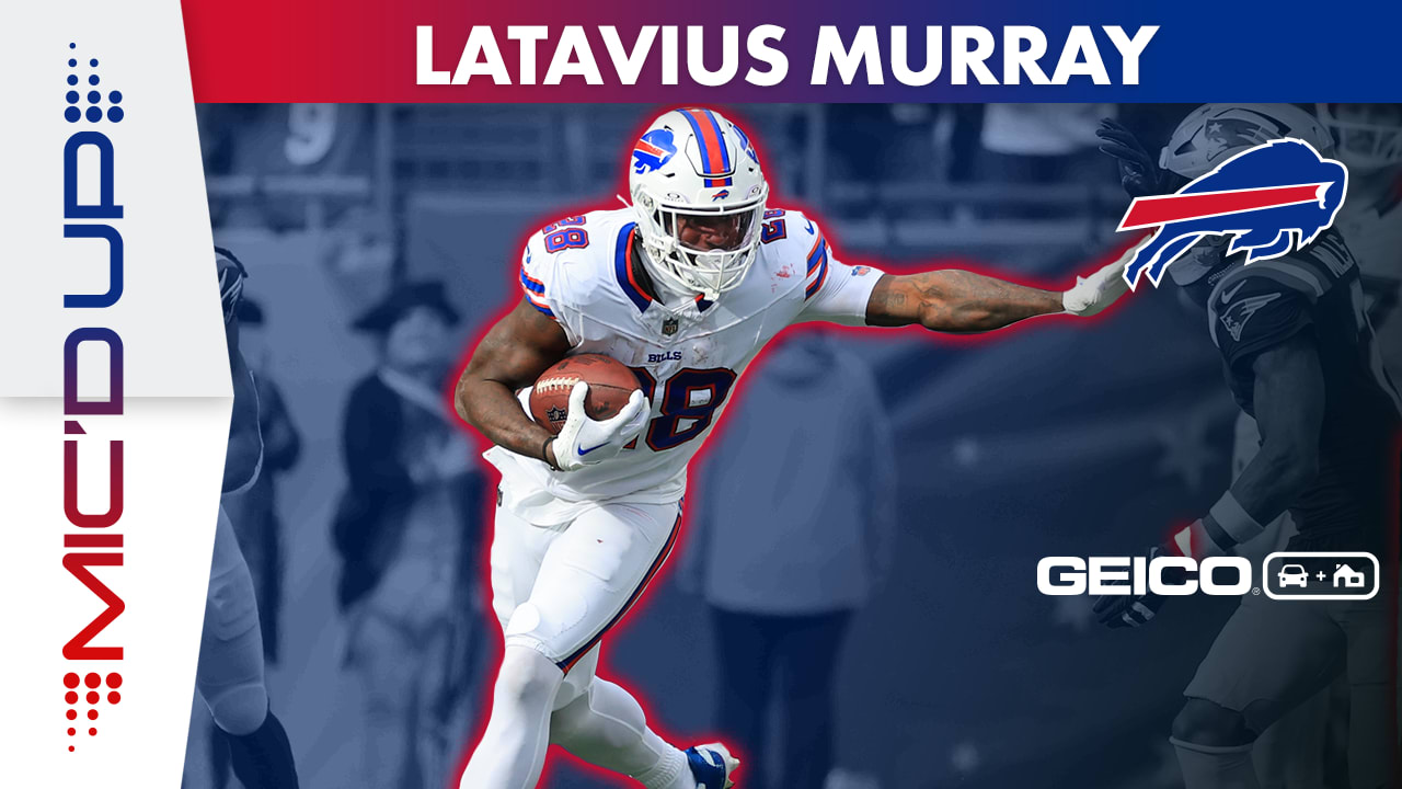 Mic'd Up: Latavius Murray at New England | Buffalo Bills