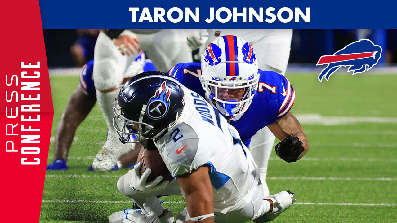 Taron Johnson: "I'm Just Praying For Him"