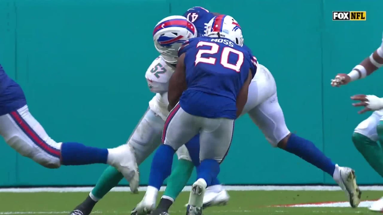 Zack Moss runs for a seven-yard touchdown | Bills at Dolphins