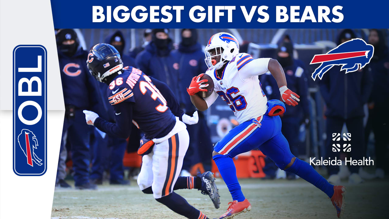 Biggest Gift: Bills Run Game Sparks Win in Chicago