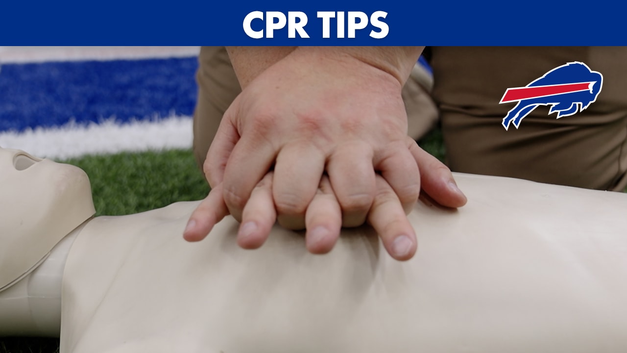 CPR Tips With The Buffalo Bills
