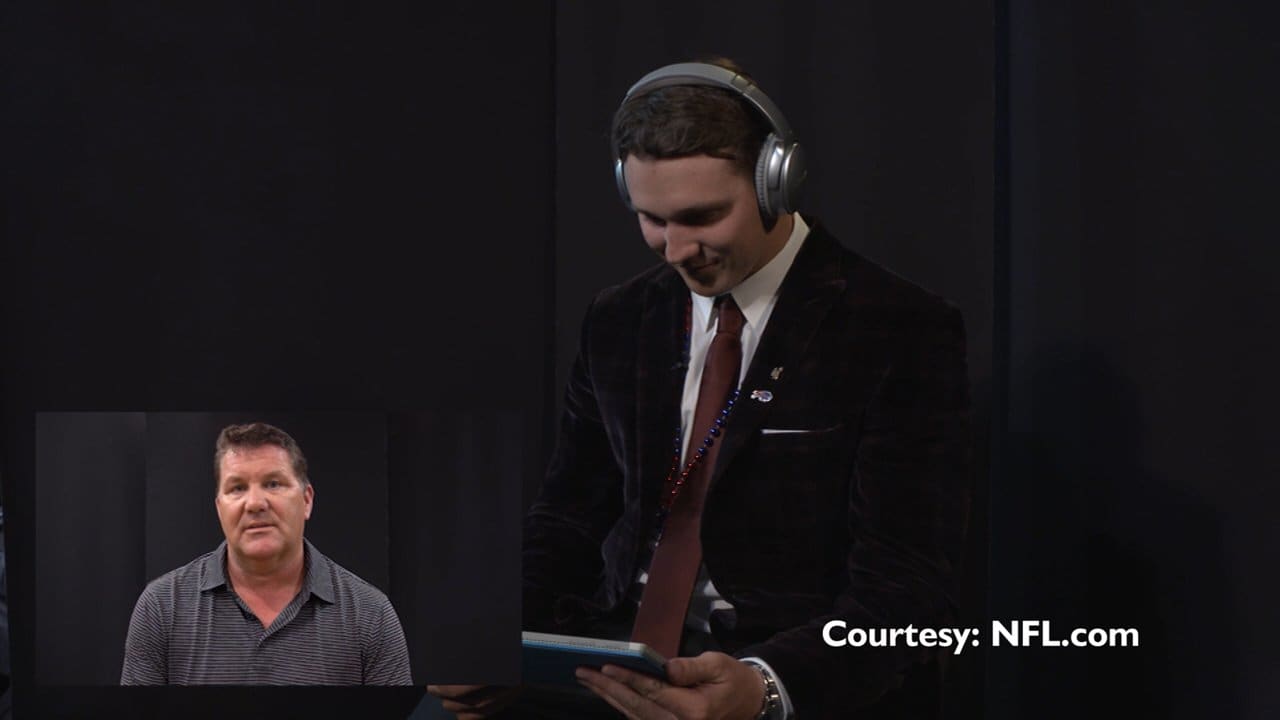 Watch: Josh Allen's Message from his father