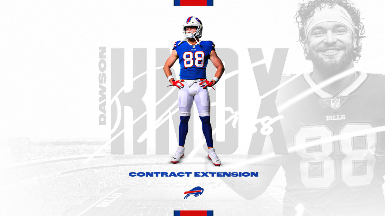 Bills sign TE Dawson Knox to four-year contract extension