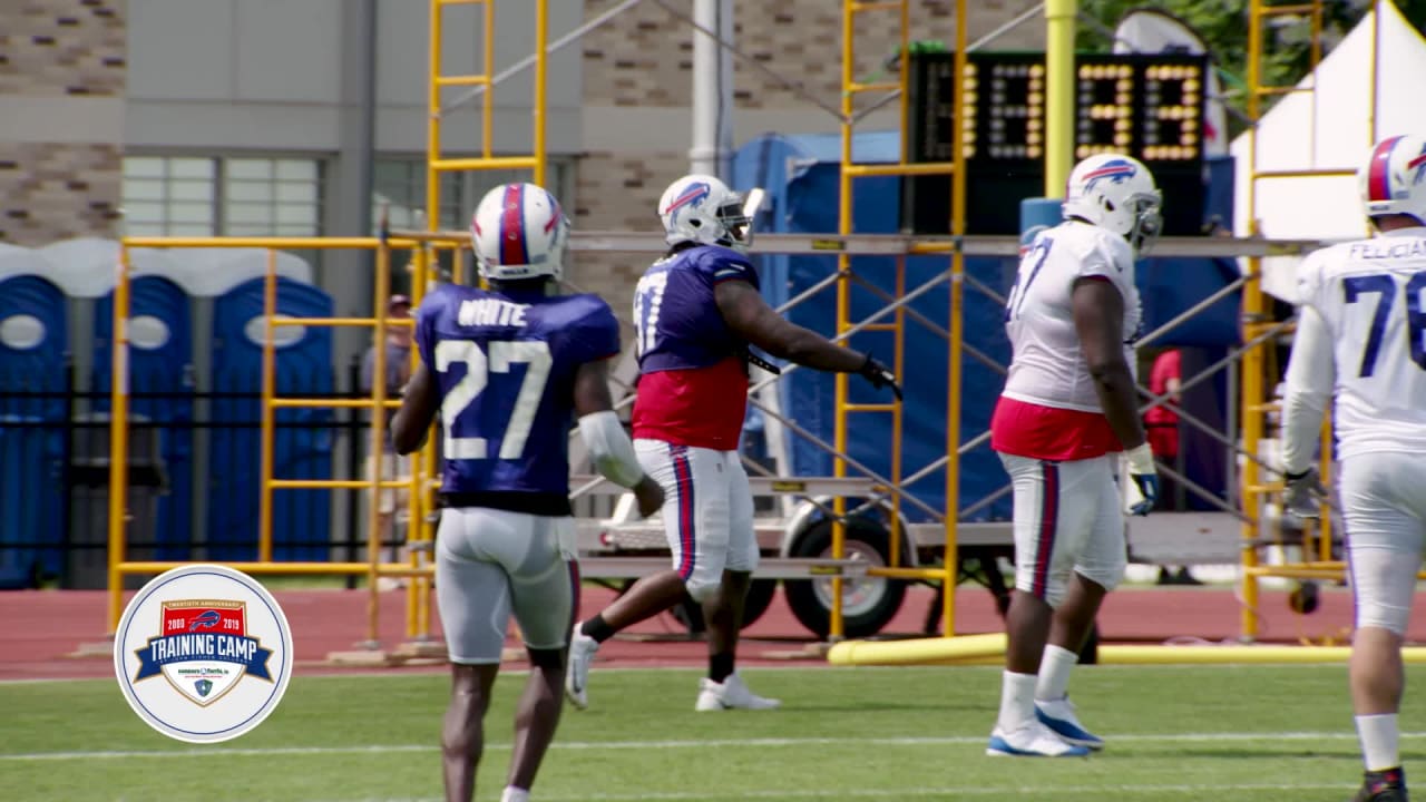 Camp Highlight: Jordan Phillips Pick Six