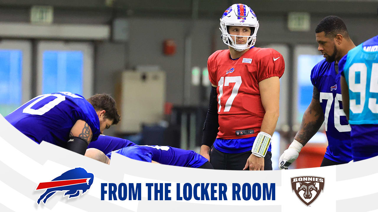 Josh Allen working to get back to game day shape, Bills players prep ...
