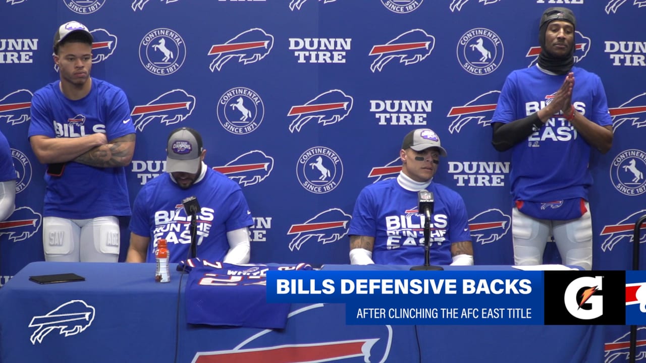 Bills Defensive Backs: "It's just a blessing to be a part of this defense."