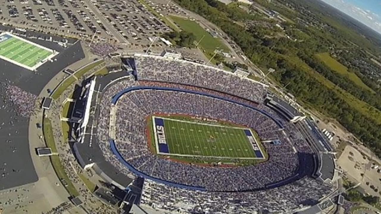 Skydiving into Ralph Wilson Stadium with a GoPro