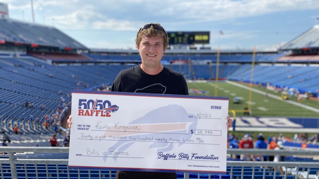Bills 50/50 raffle is going digital