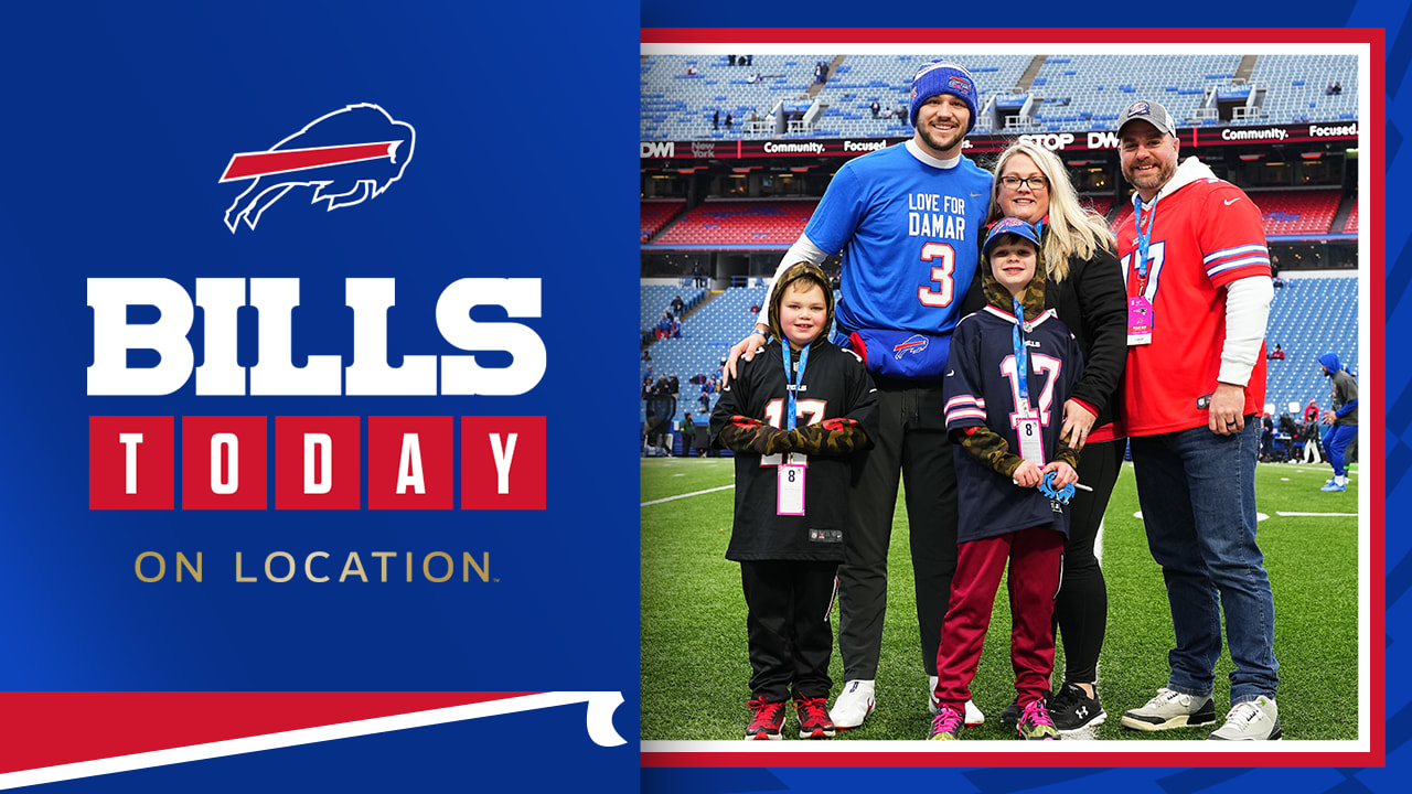 Bills Today | Josh Allen makes a young fan's dream come true ahead of ...