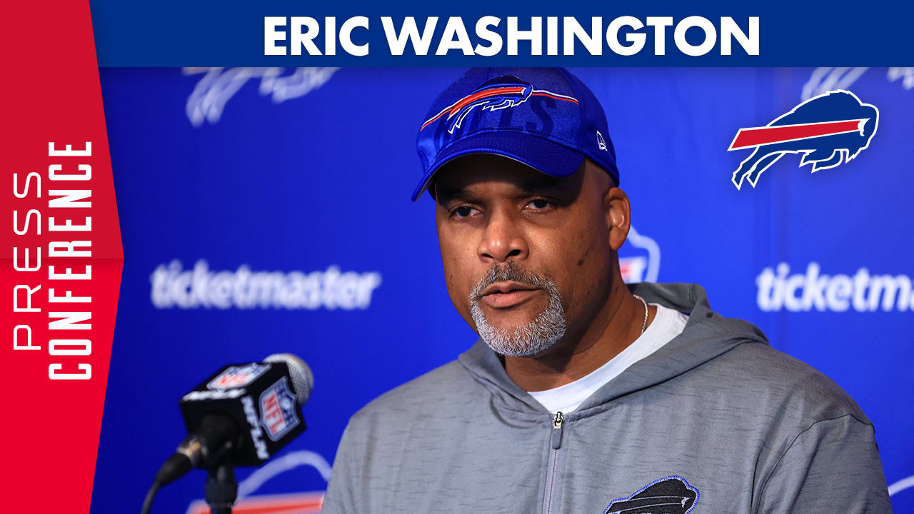 Eric Washington: "Focus On What's In Front Of Us" | Buffalo Bills