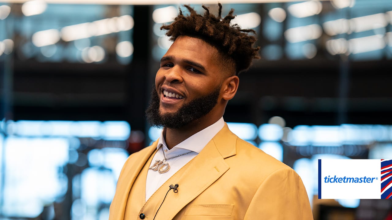 First Look | Draft Picks O'Cyrus Torrence and Dorian Williams arrive at ...