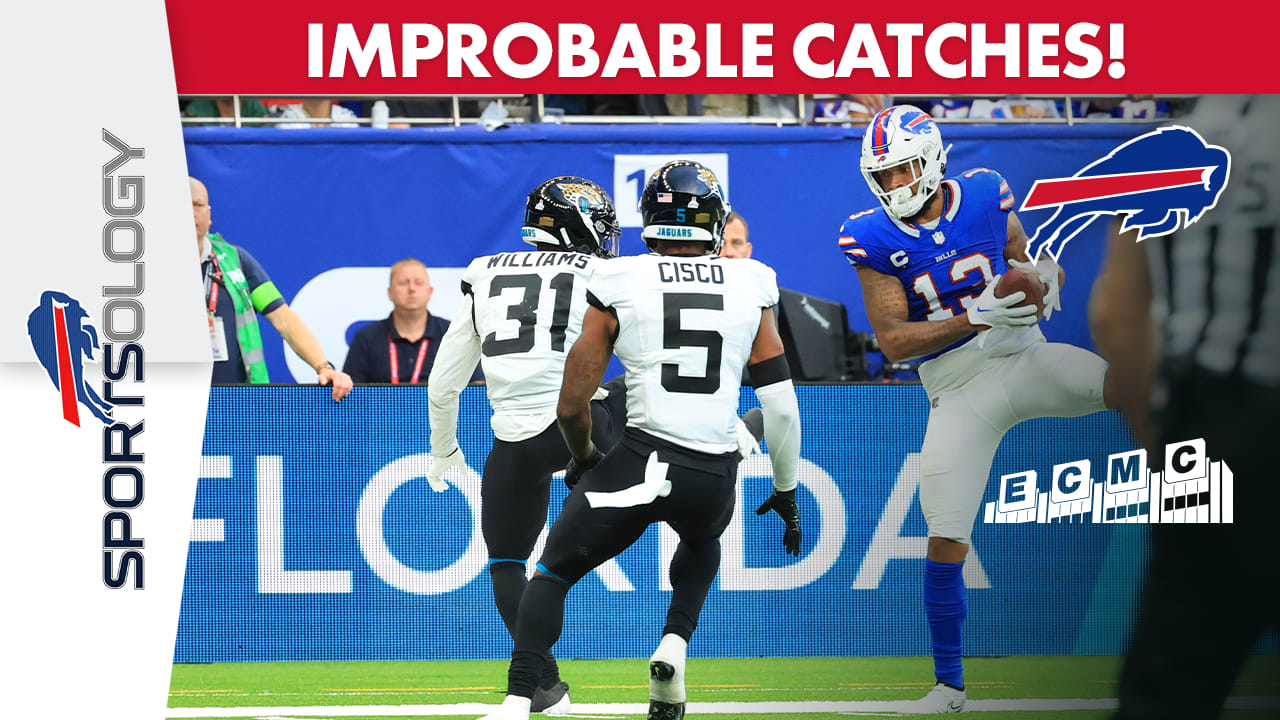 Making Improbable Catches! | Buffalo Bills Sportsology