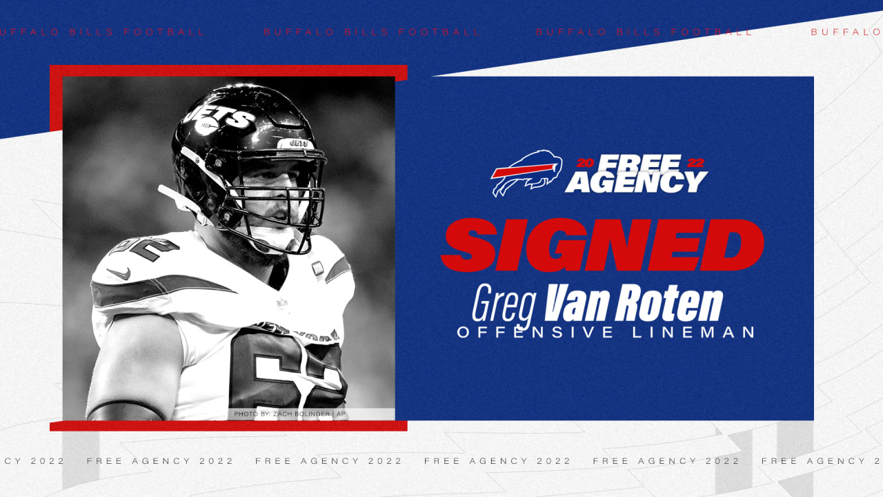 Bills add offensive lineman Greg Van Roten