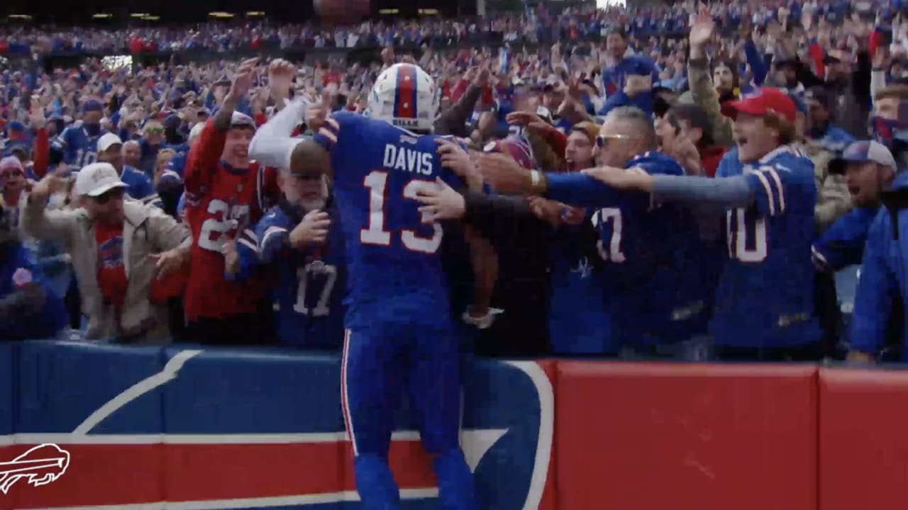 Field Access | INSANE 98-yard TD by Gabe Davis on pass from Josh Allen | Bills vs. Steelers