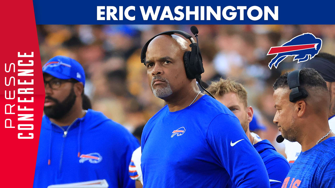 Eric Washington: "Really Pleased With How They Fought" | Buffalo Bills