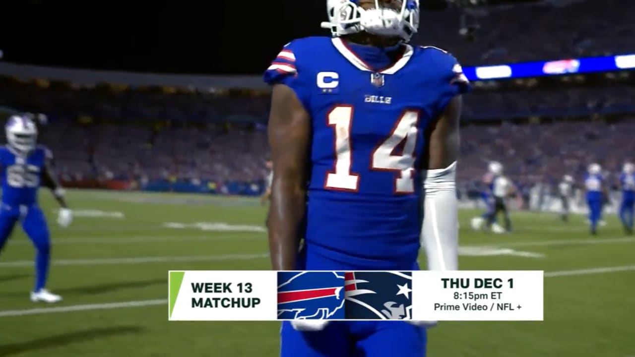 Next Gen Stats | Bills at Patriots Thursday Night Football preview