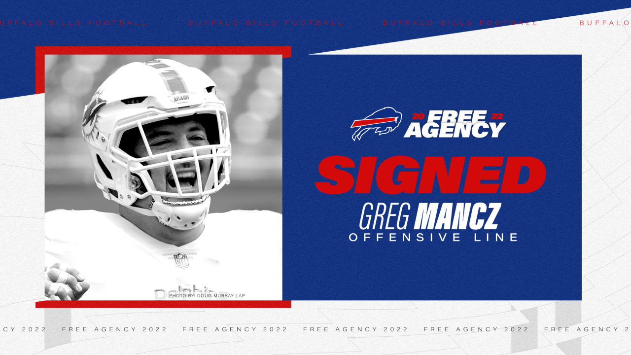 Bills sign free agent OL Greg Mancz