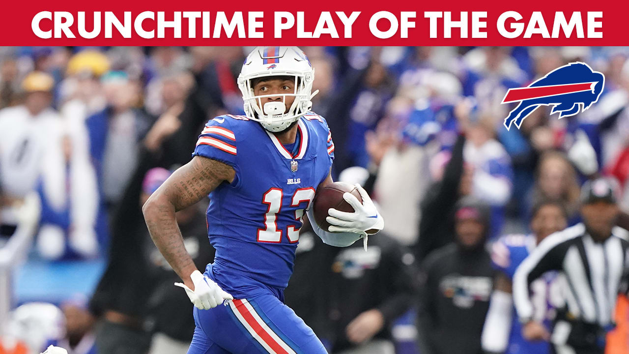 Frito-Lay Crunchtime Play: Josh Allen 98-Yard TD Pass To Gabe Davis