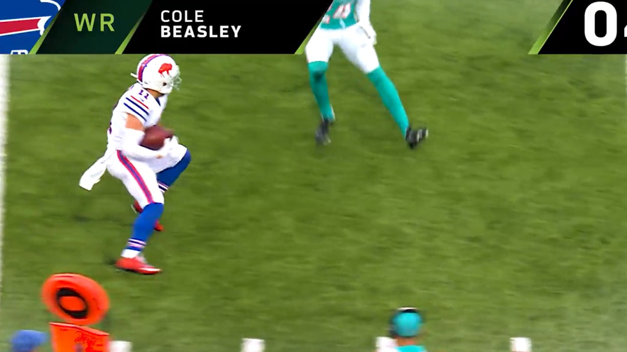 WR Cole Beasley earned national recognition for his performance against ...