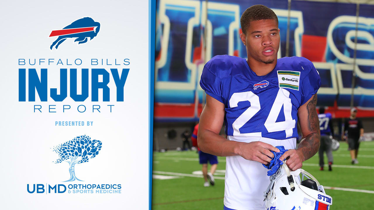 Injury Report: Taron Johnson, Andre Roberts out