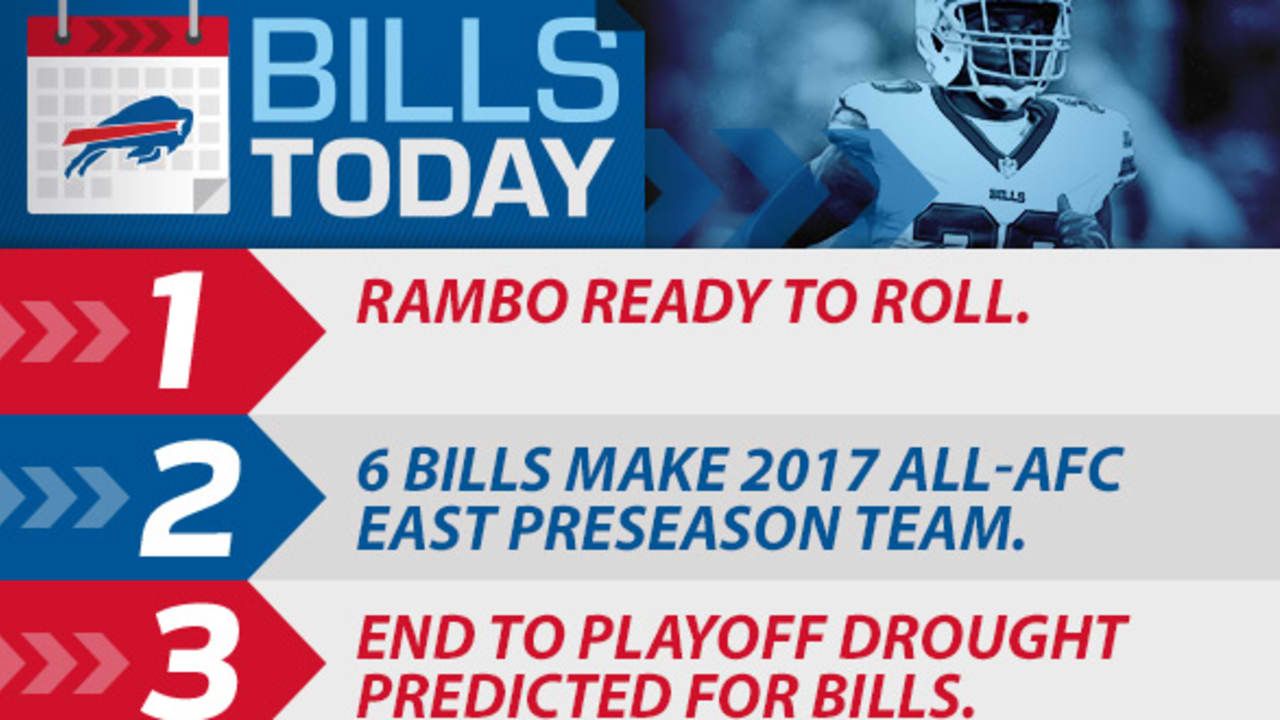 Bills Today: Rambo ready to roll
