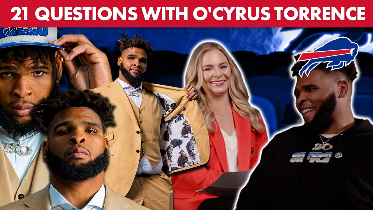 21 Questions With Buffalo Bills Offensive Lineman O'Cyrus Torrence