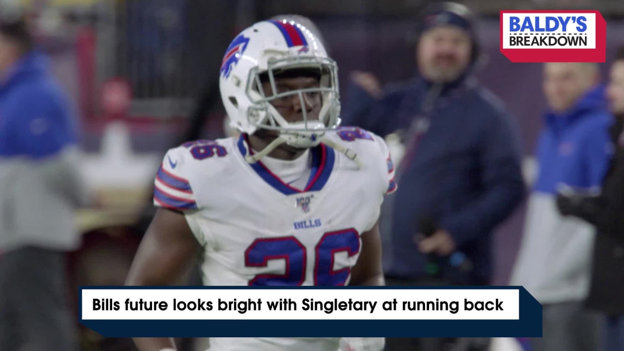 Bills Future Looks Bright with Singletary at Running Back | Baldy's ...