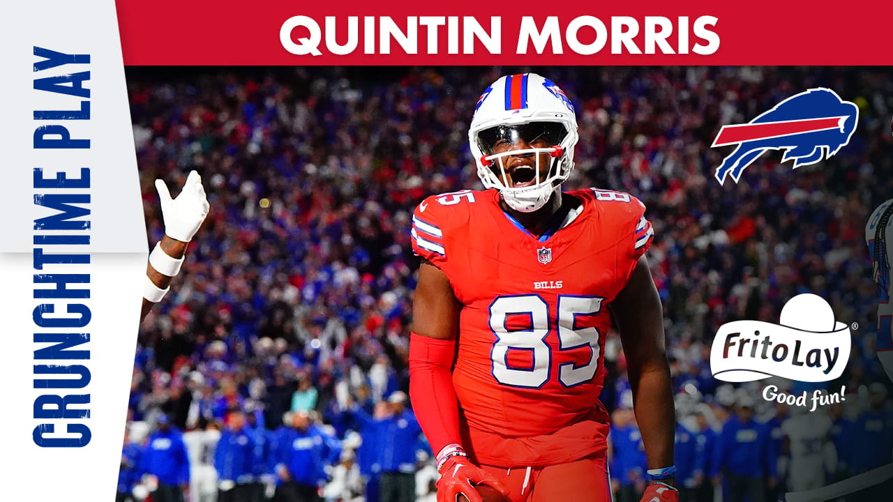 Frito-Lay Crunchtime Play: Quintin Morris 15 Yard TD Reception