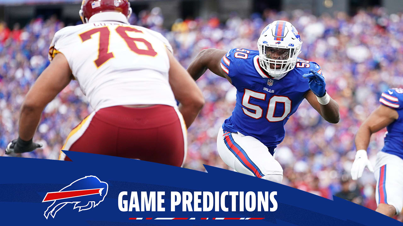 Game Predictions | Bills at Commanders | Week 3