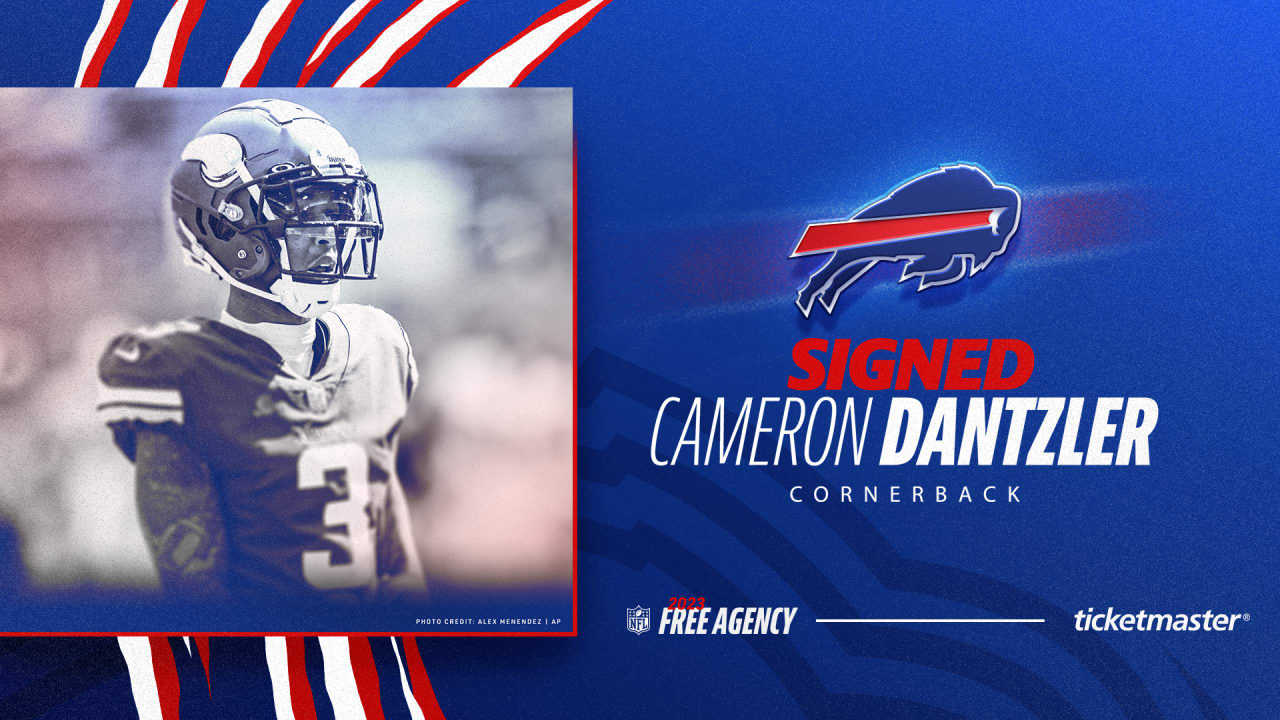 Bills sign CB Cameron Dantzler