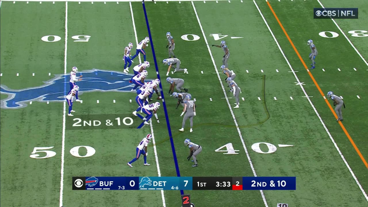 Josh Allen calls his own number on 21-yard rush | Bills vs. Lions ...