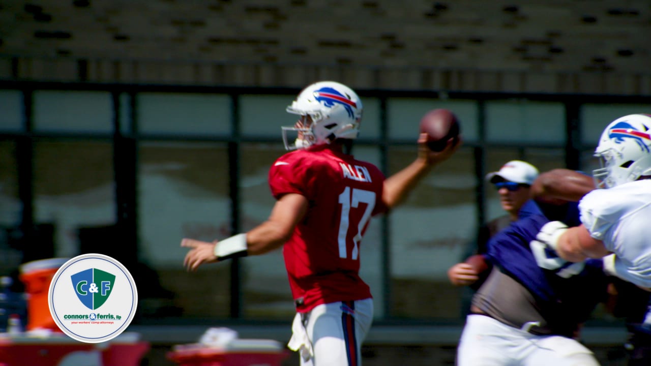 Camp Highlight: Josh Allen TD pass to Andre Roberts