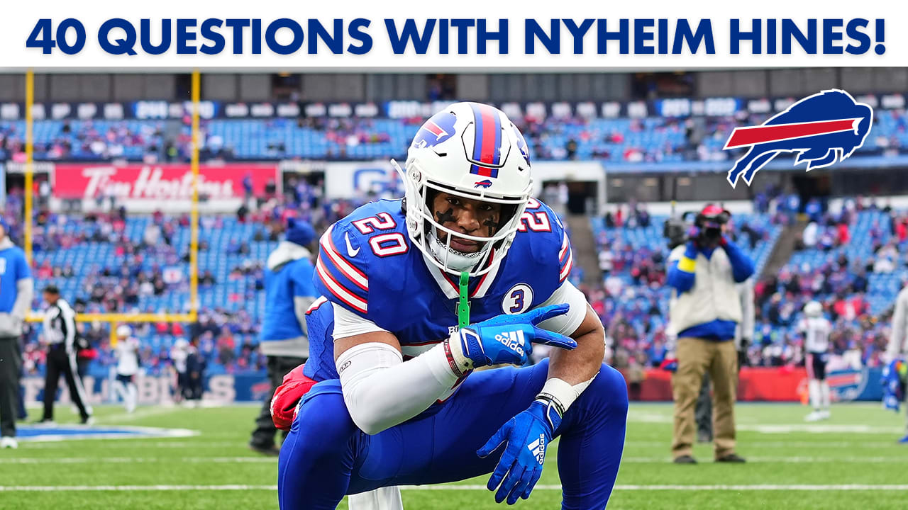 40 Questions with Nyheim Hines
