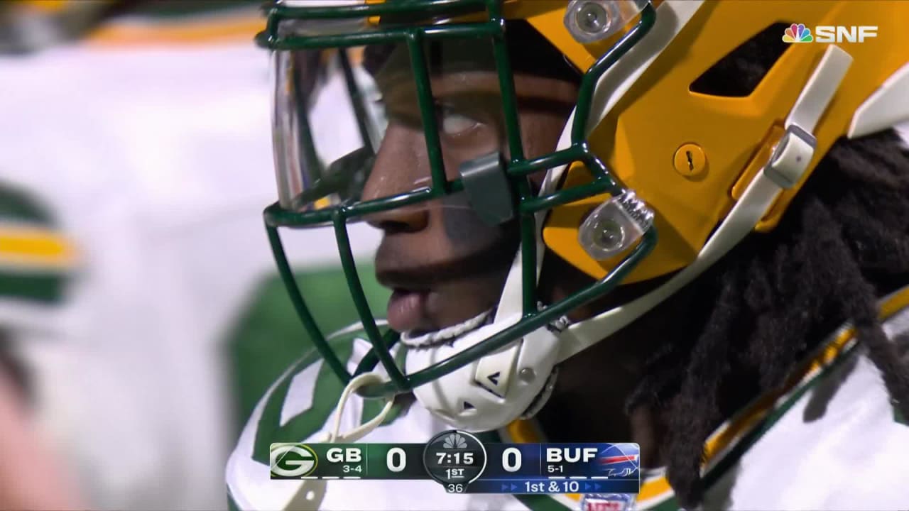 Devin Singletary rushes for a 30-yard gain | Bills vs. Packers
