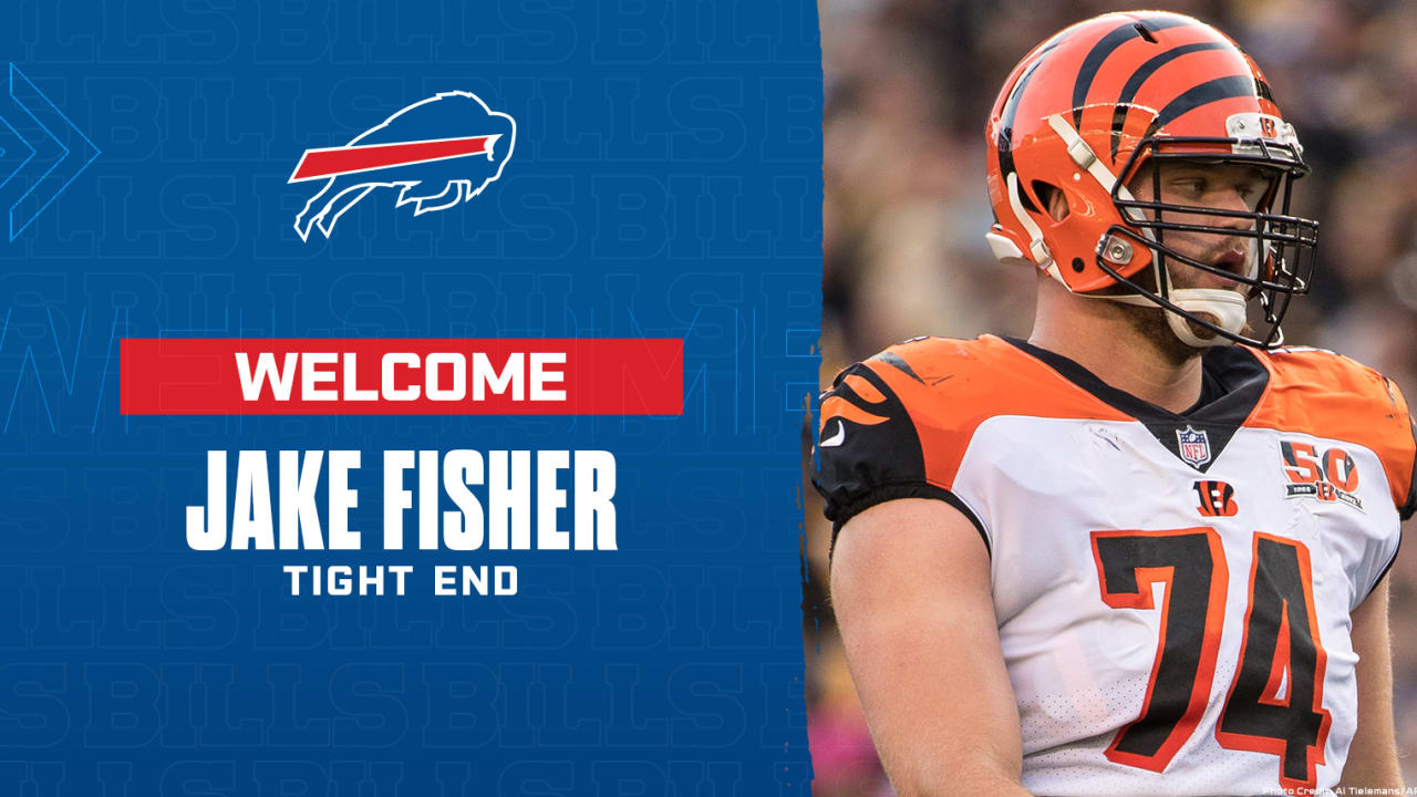 Free agent tight end Jake Fisher signs with Bills