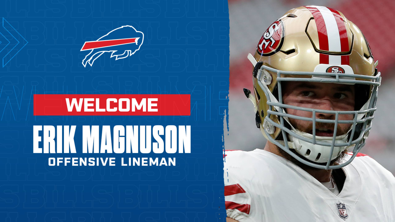 Bills sign offensive lineman Erik Magnuson