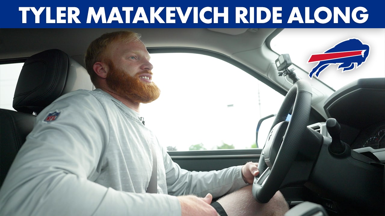 Ride Along with Tyler Matakevich Ahead of Buffalo Bills Training Camp 2023