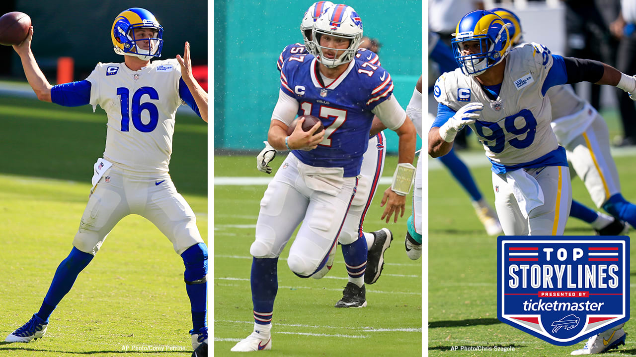 Top 7 storylines fans need to know for Bills vs. Rams | Week 3