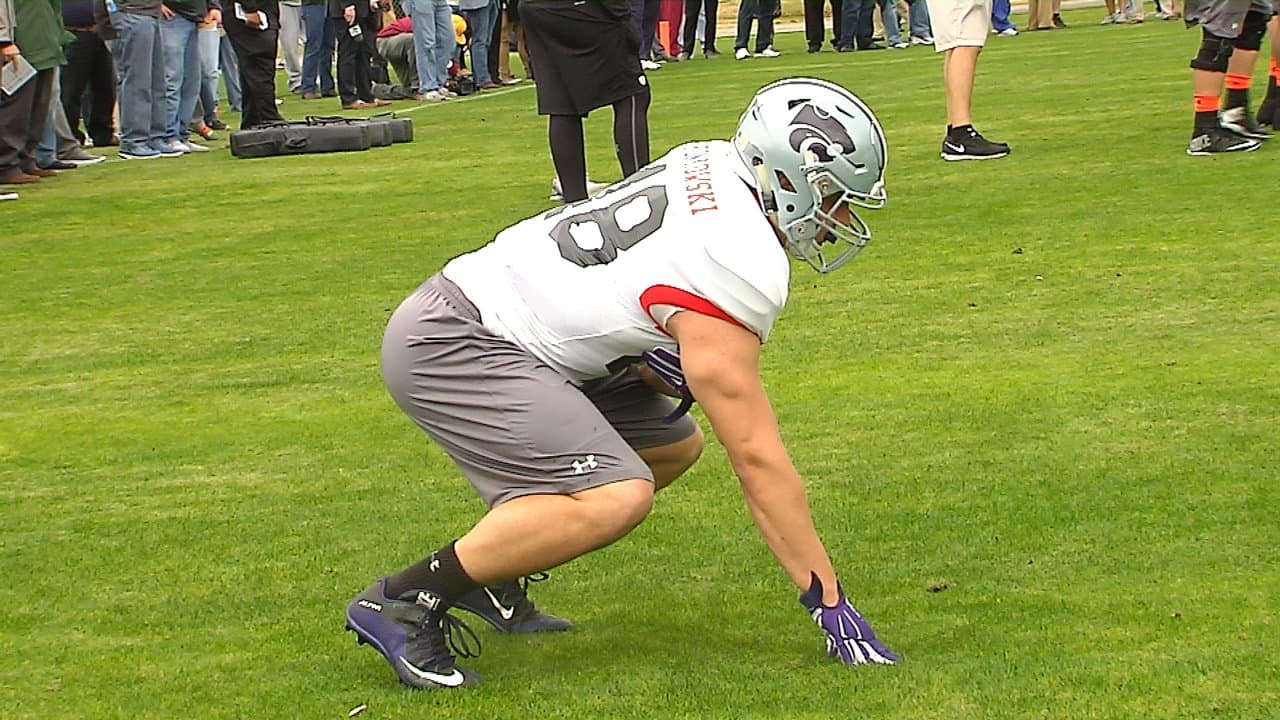 Watch: Another Gronk Prepares for the NFL