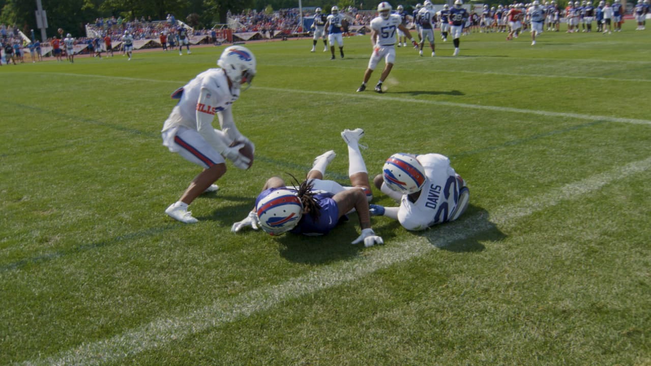 Camp Highlight: Poyer Interception