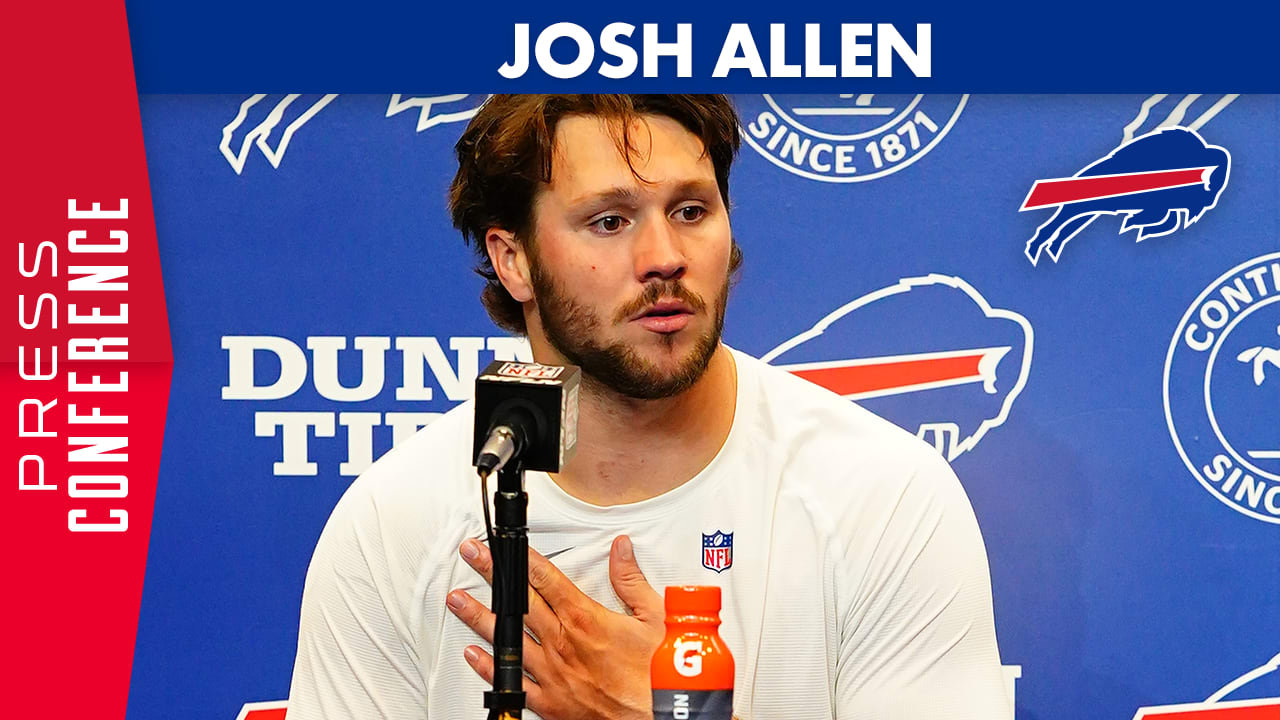 Josh Allen: "They Played Really Good Defense"