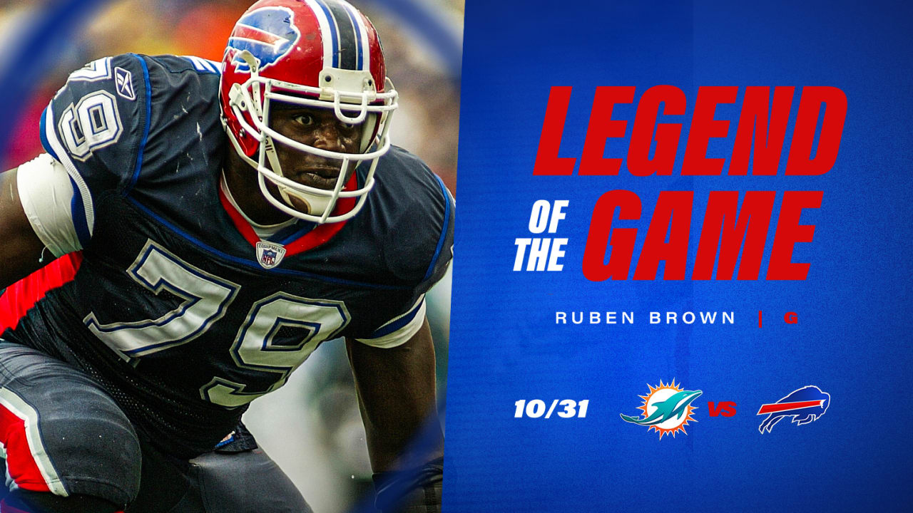 Ruben Brown set to return as the Bills Legend of the Game