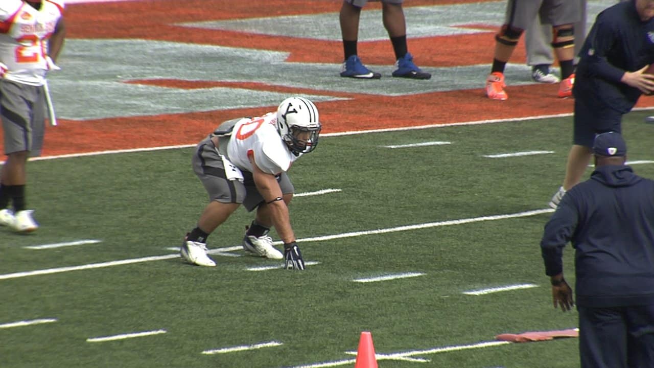 Senior Bowl Highlight: Tyler Varga Run