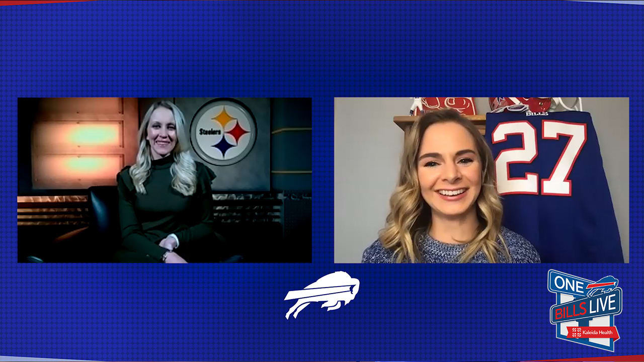 The Team Reporters: Maddy Glab with Steelers team reporter Missi Matthews