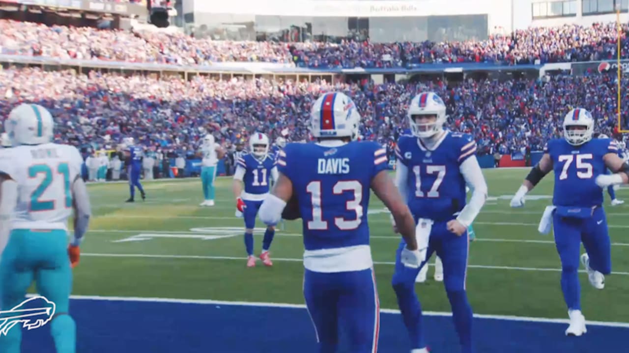 Field Access | Josh Allen with pinpoint accuracy to Gabe Davis for a TD | Bills vs. Dolphins ...