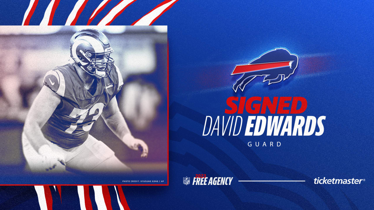 Bills sign G David Edwards to a one-year deal
