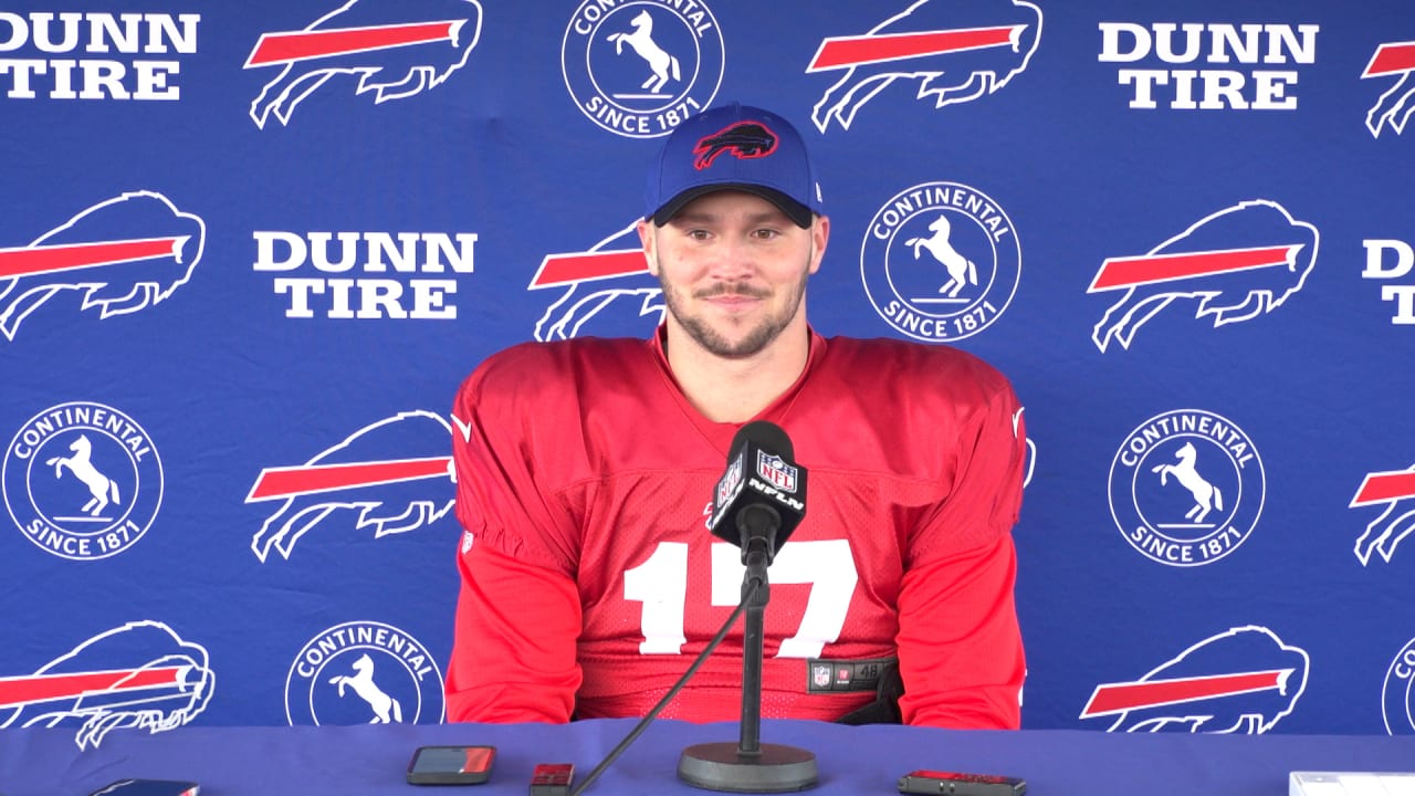 Josh Allen: "Took A Lot of Work to Get Here"