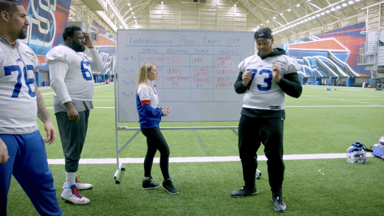 Chill with Bills: Thanksgiving Food Draft