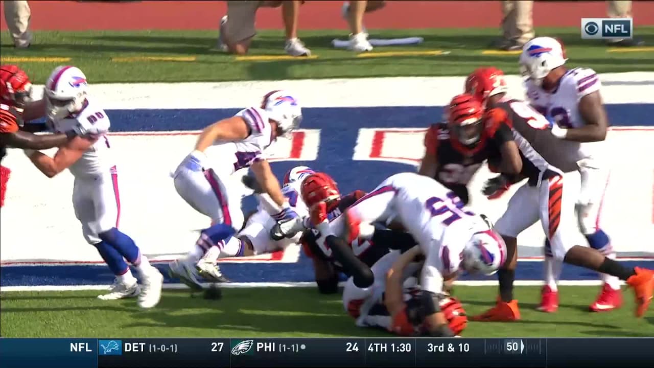 Highlight: Frank Gore's TD gives Bills a late lead